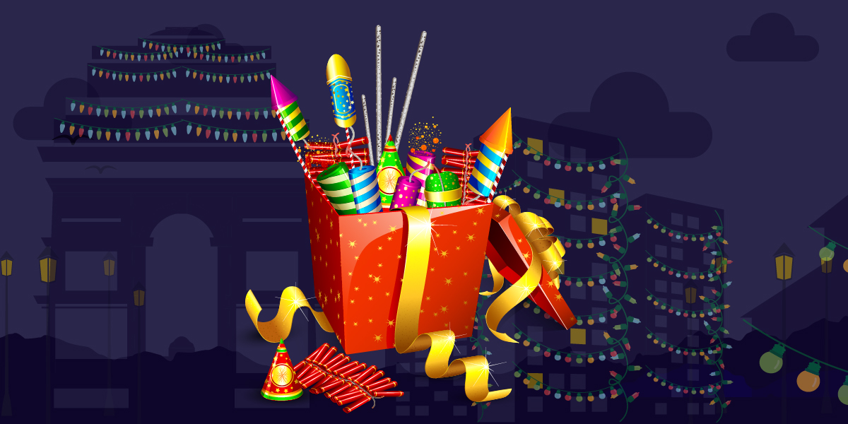 Celebrate Diwali 2017 Eco-Friendly and Burst E-Crackers